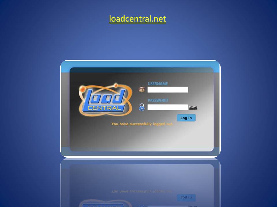 powereload: How to Log-in to load Central WEBTOOL?