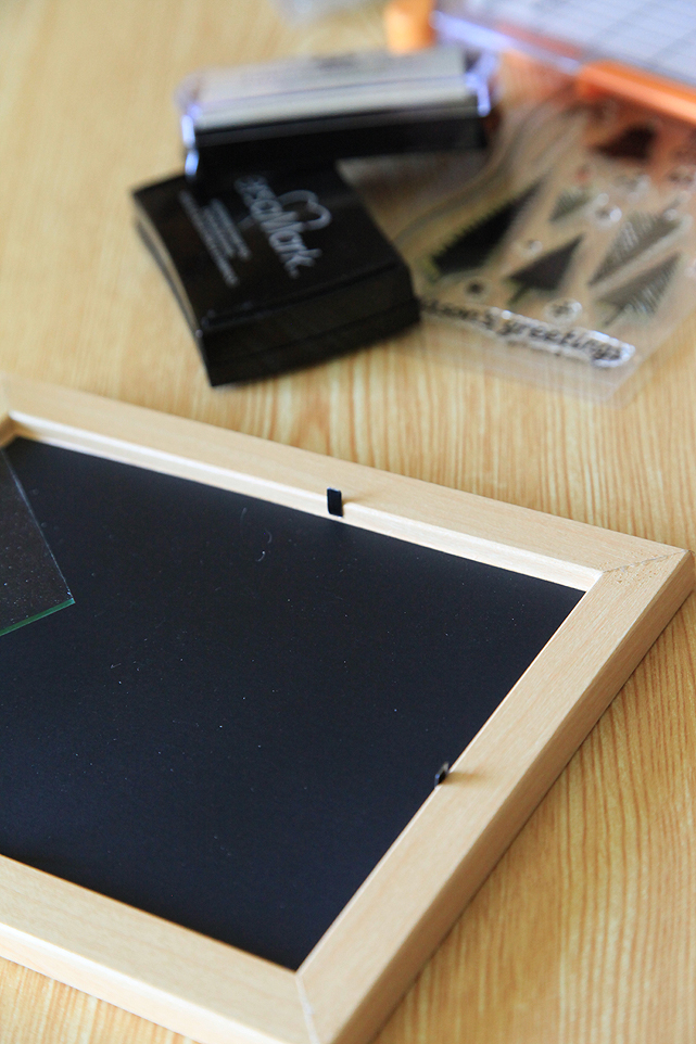 Unify Handmade: DIY Chalkboard To-Do List Frame