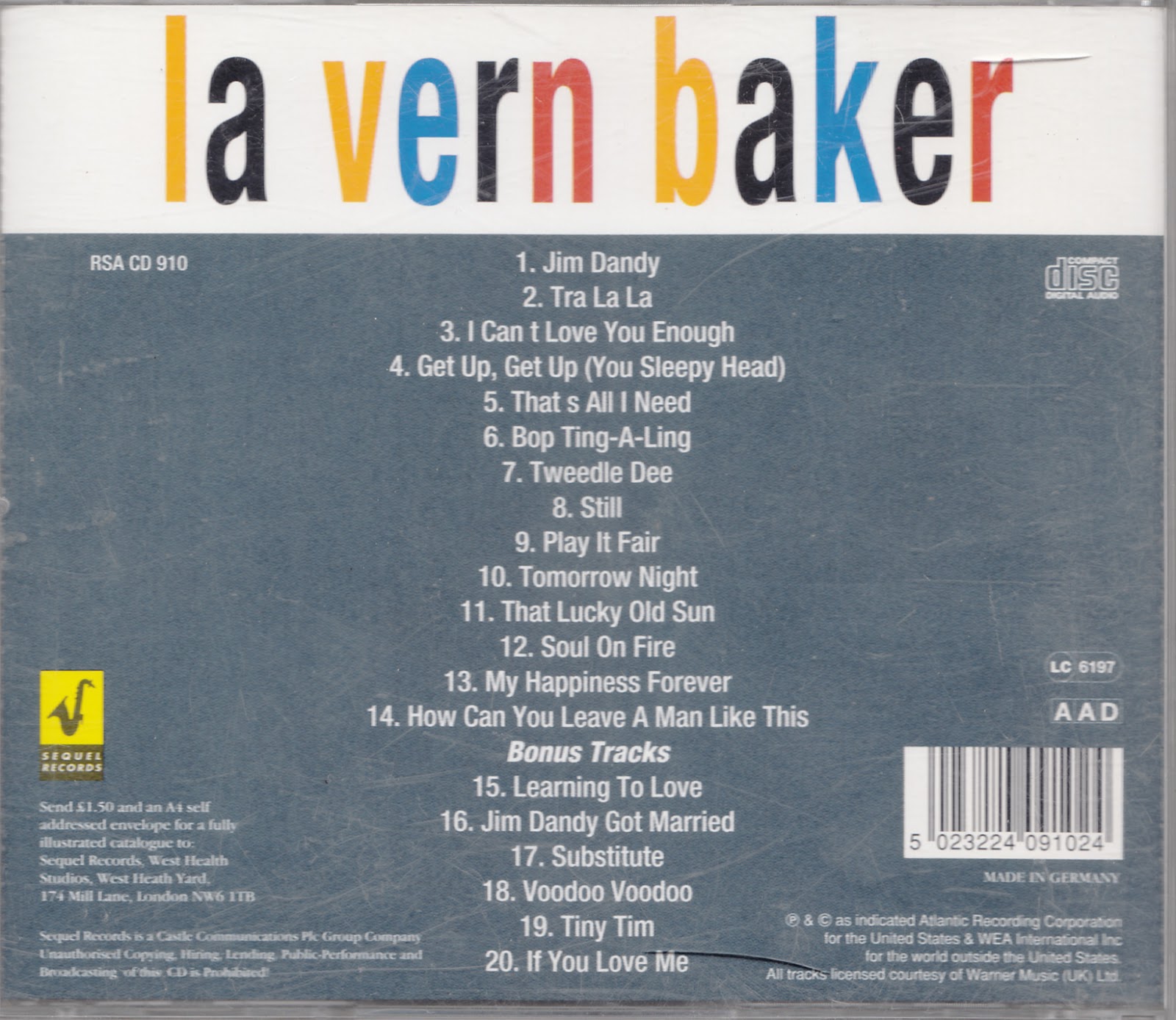 Rock 'n' roll is here to stay: Lavern baker - Tweedle Dee