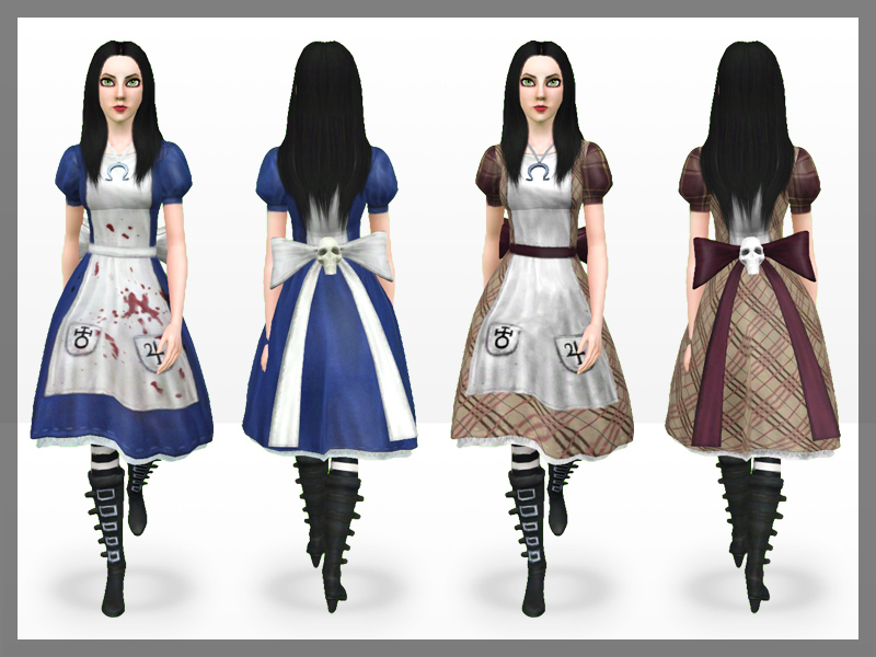 My Sims 3 Blog: Alice: Madness Returns Set by MeroninSims3