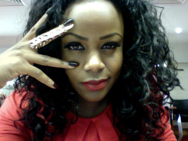 CherriVoncelle: Cherri V from her Dressing room in Edinburgh Heartbeat Tour