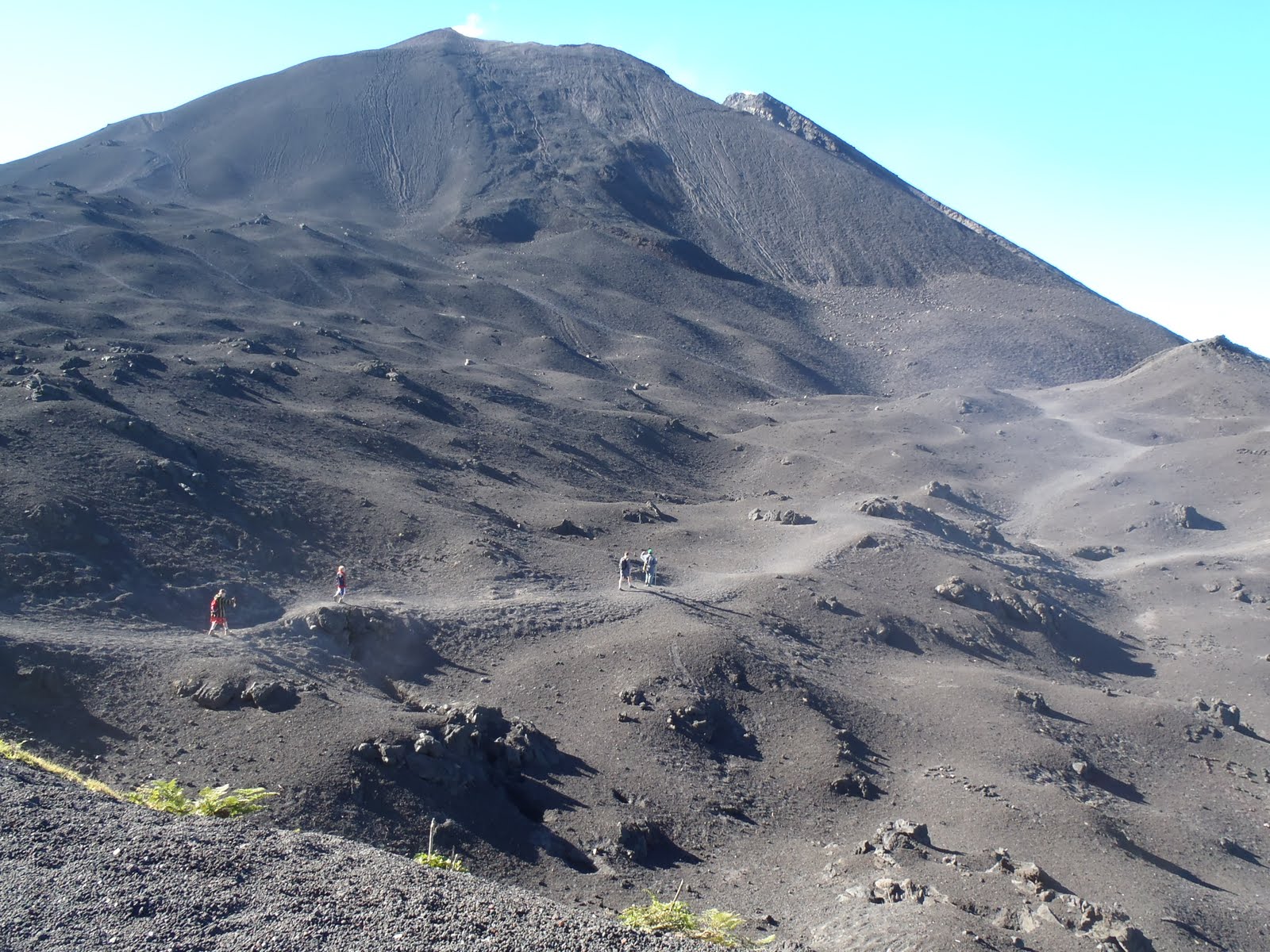 Peace Cor in El Salvadorps: Volcano Pacaya