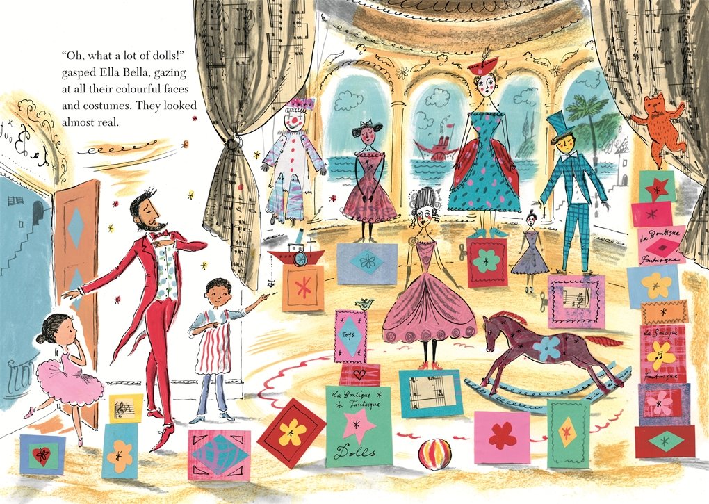 Ella Bella Ballerina and the Magic Toyshop by James Mayhew (Orchard Books)