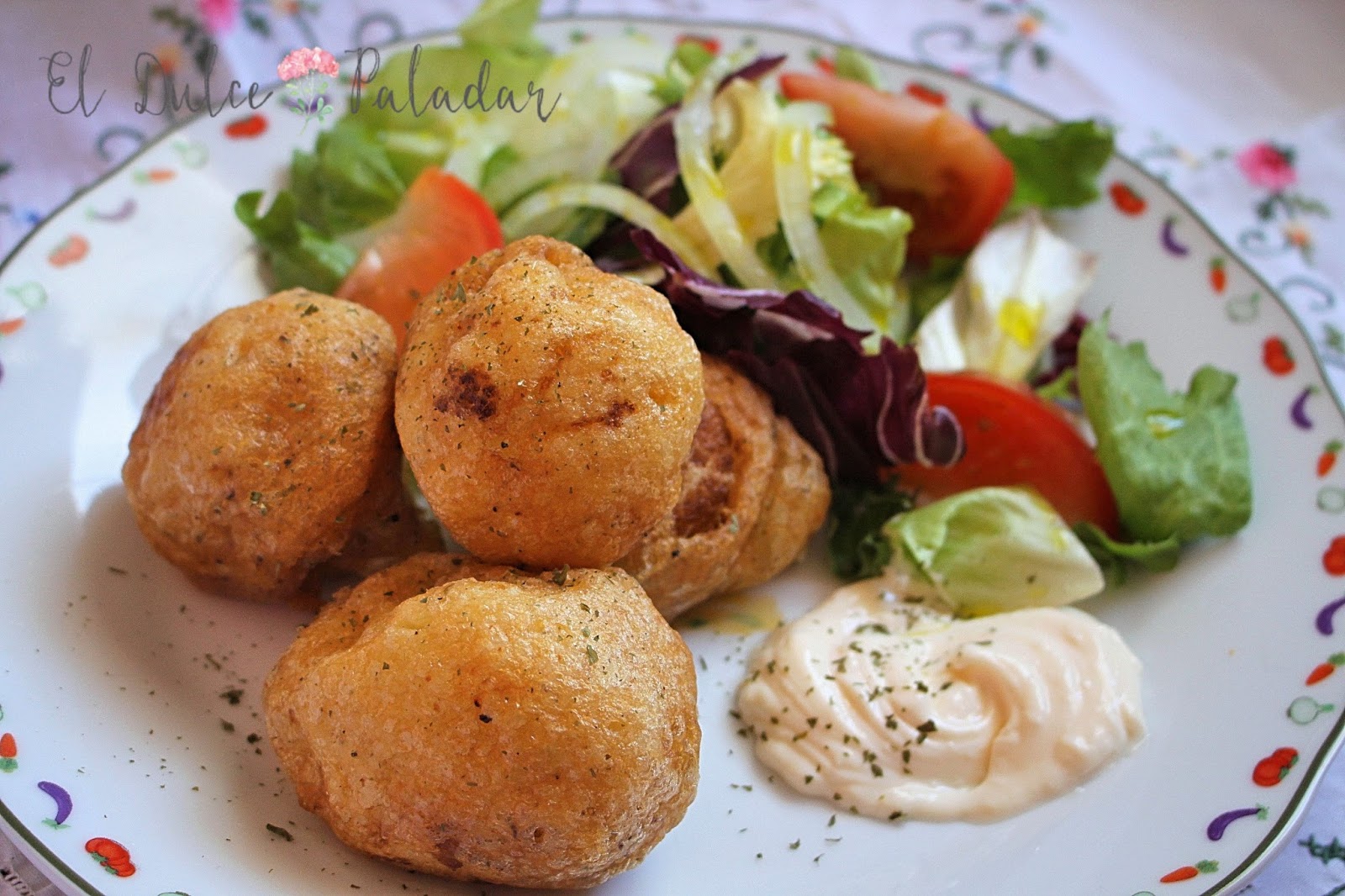 Coliflor rebozada sin harina - El dulce paladar