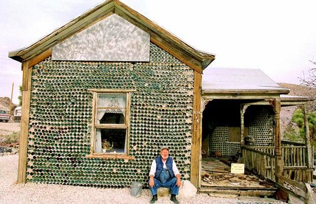 Western Bottle News: Bottle Houses