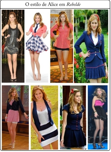 The Fairy Tale: Guia de Estilo : Alice, de Rebelde Brasil