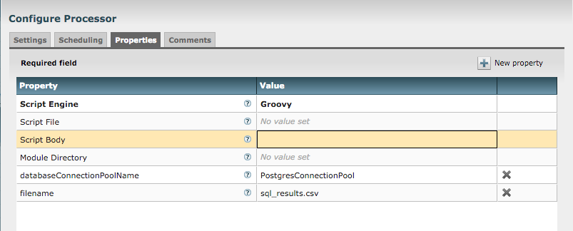 Fun with Apache NiFi: SQL in NiFi with ExecuteScript