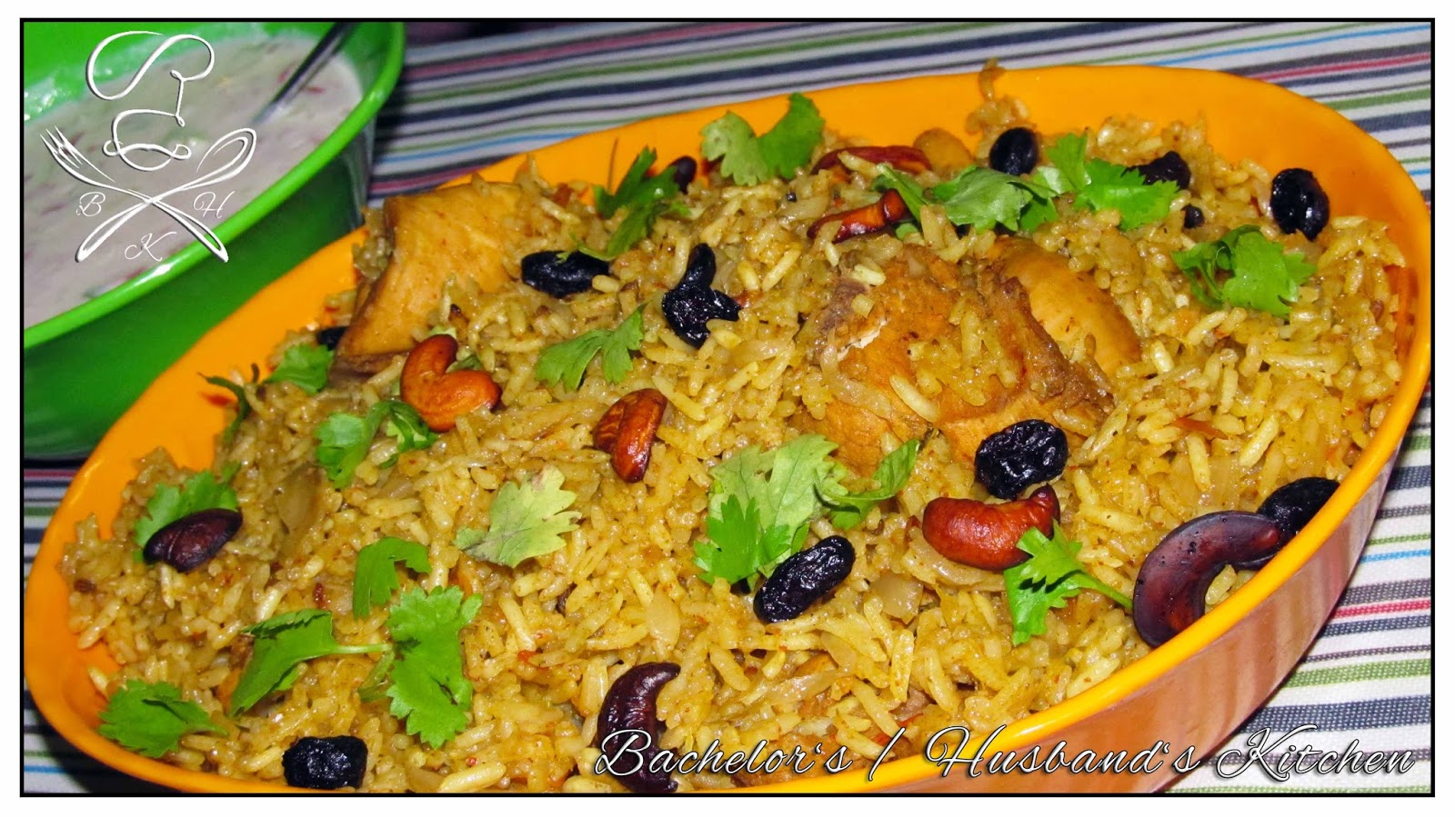 Bachelor's / Husband's Kitchen: EASY ONE-POT CHICKEN BIRYANI