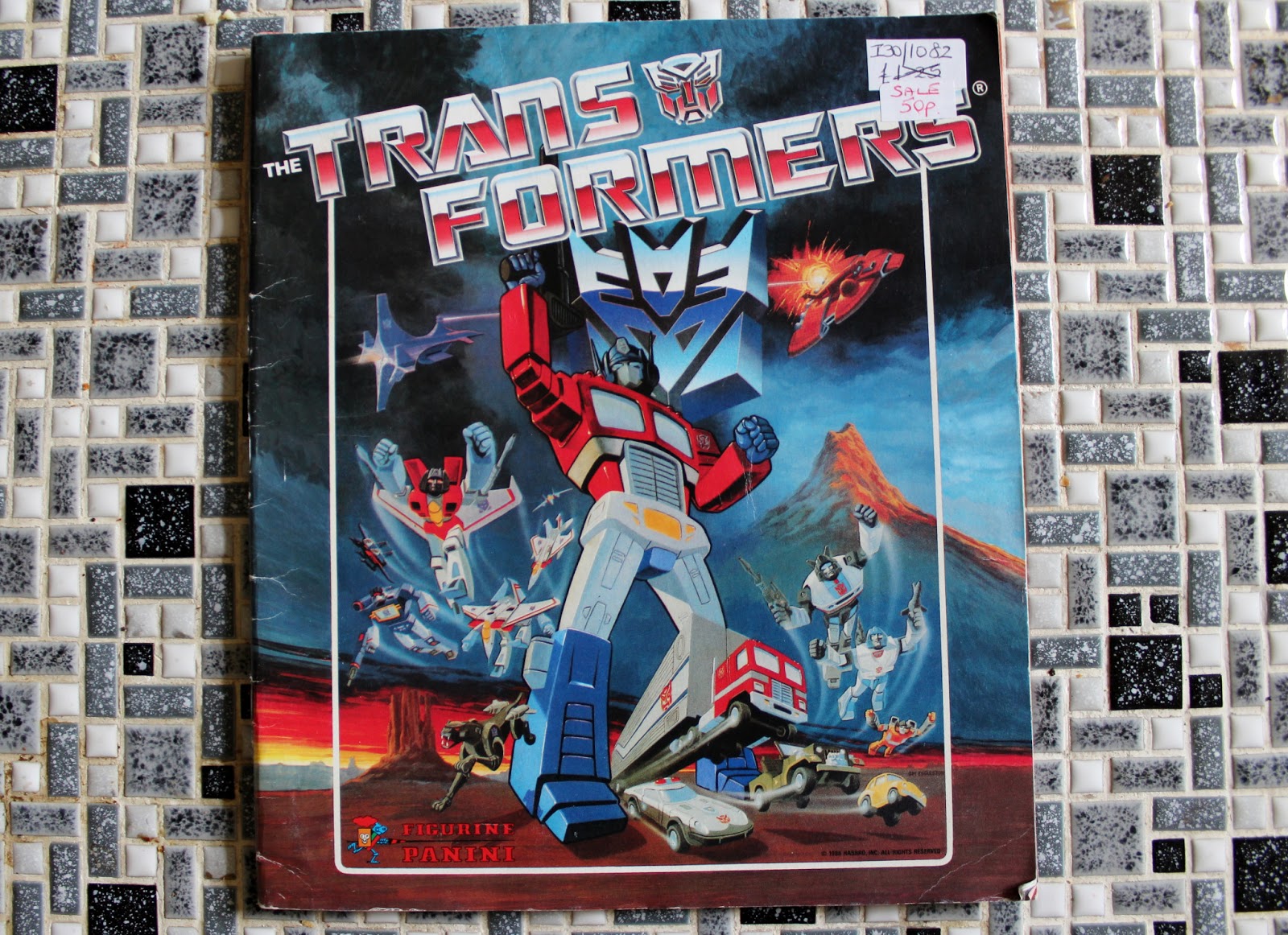 Vintage Wednesdays: G1 Transformers Panini Sticker Album |The MEC ...