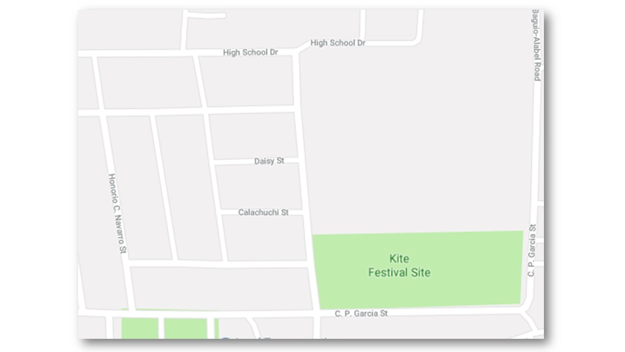 The Map of Purok 10 - Sto. Niño, Poblacion, Alabel, Sarangani Province