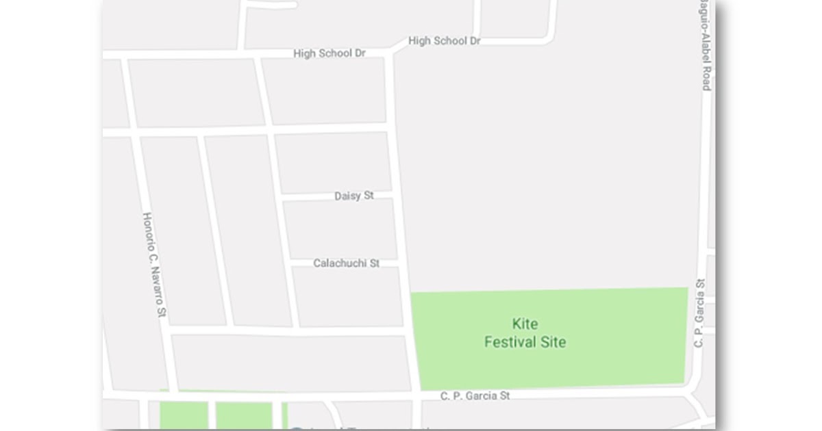 The Map of Purok 10 - Sto. Niño, Poblacion, Alabel, Sarangani Province