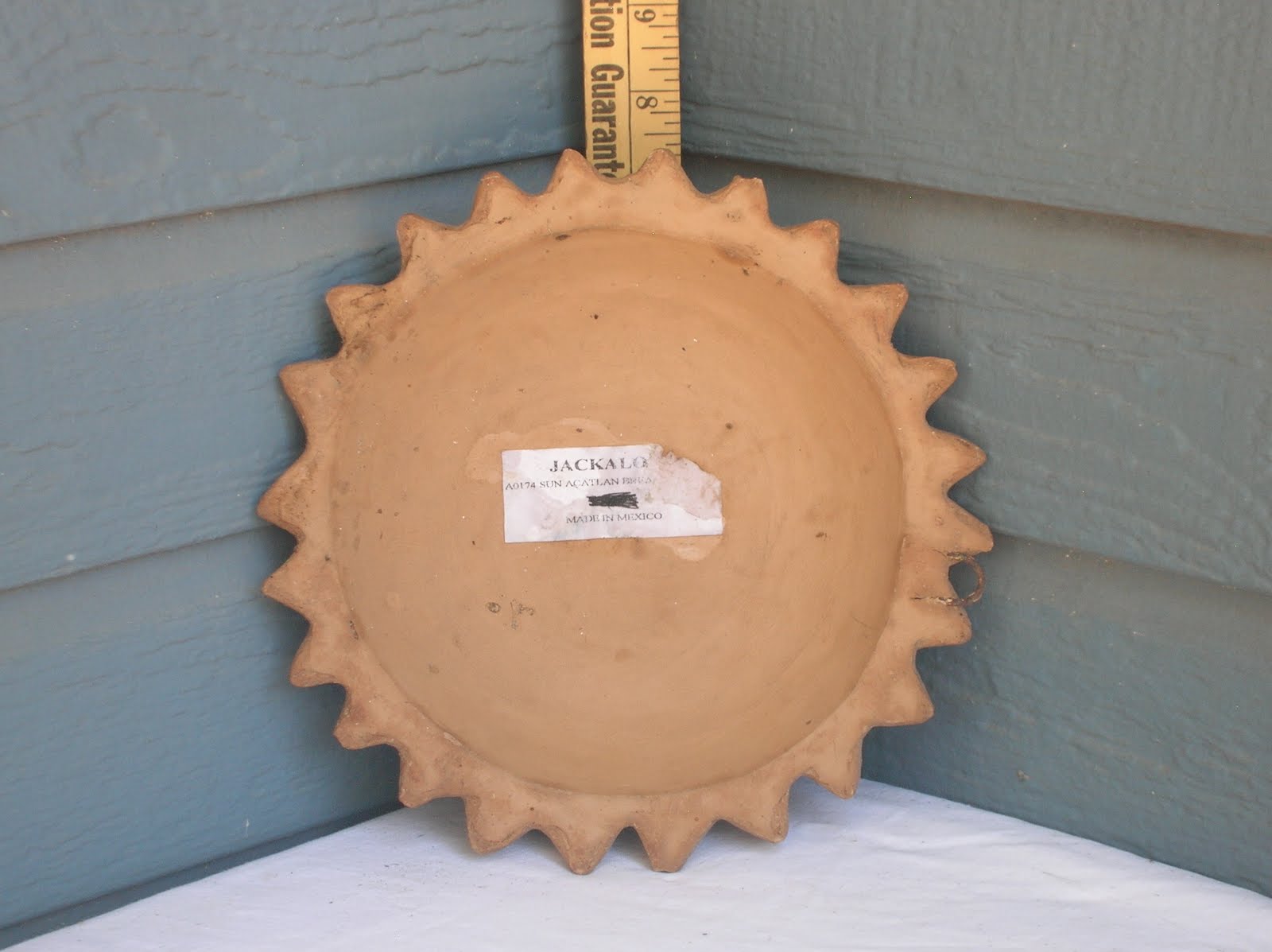 Nichols Estate: Terracotta Sun Face