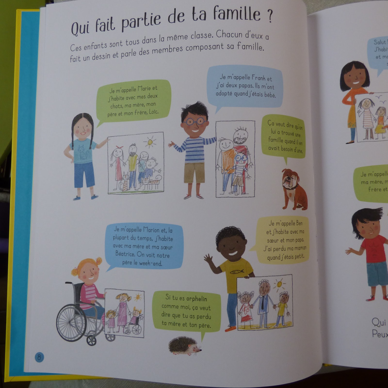 Mon livre de la famille - Editions Usborne - Petits génies en herbe