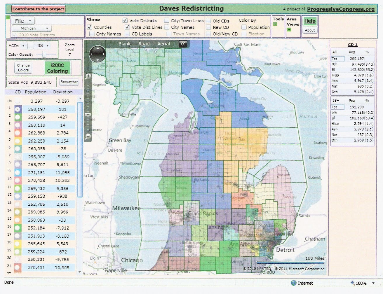 The Western Right: Michigan Redistricting: Two Possible State Senate Maps