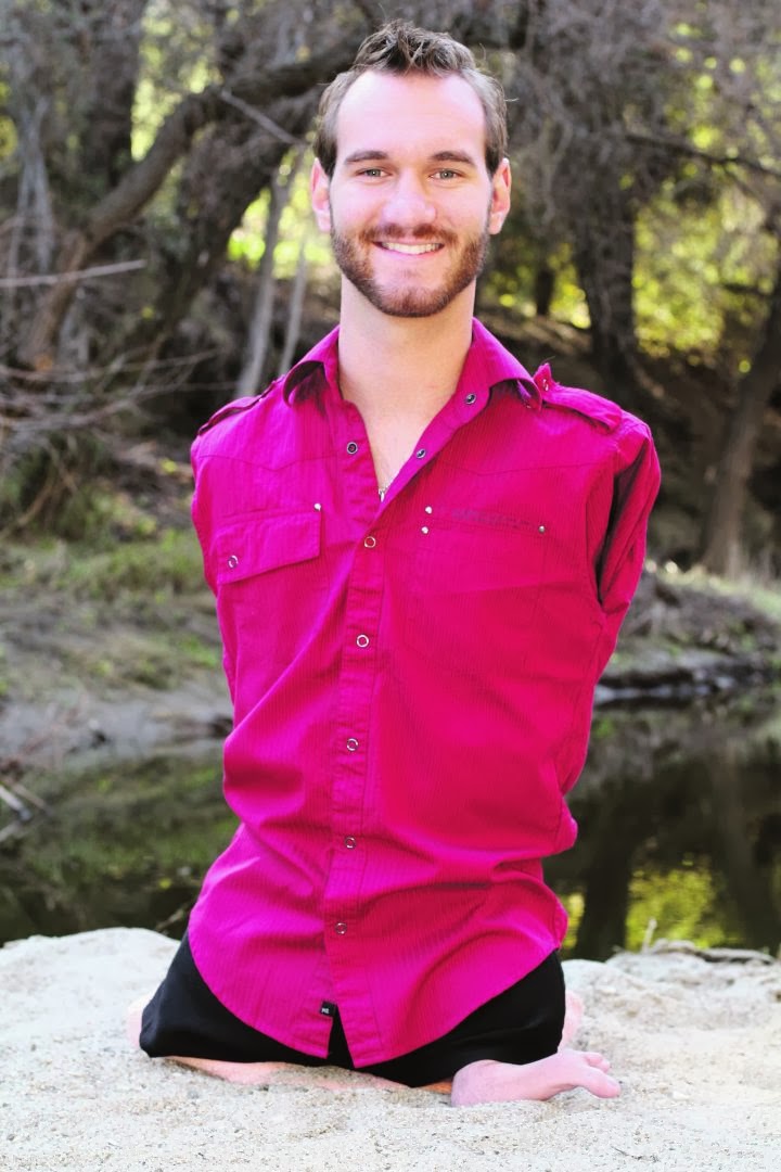 UMAP-VC: O comovente testemunho do evangelista sem braços e pernas Nick ...