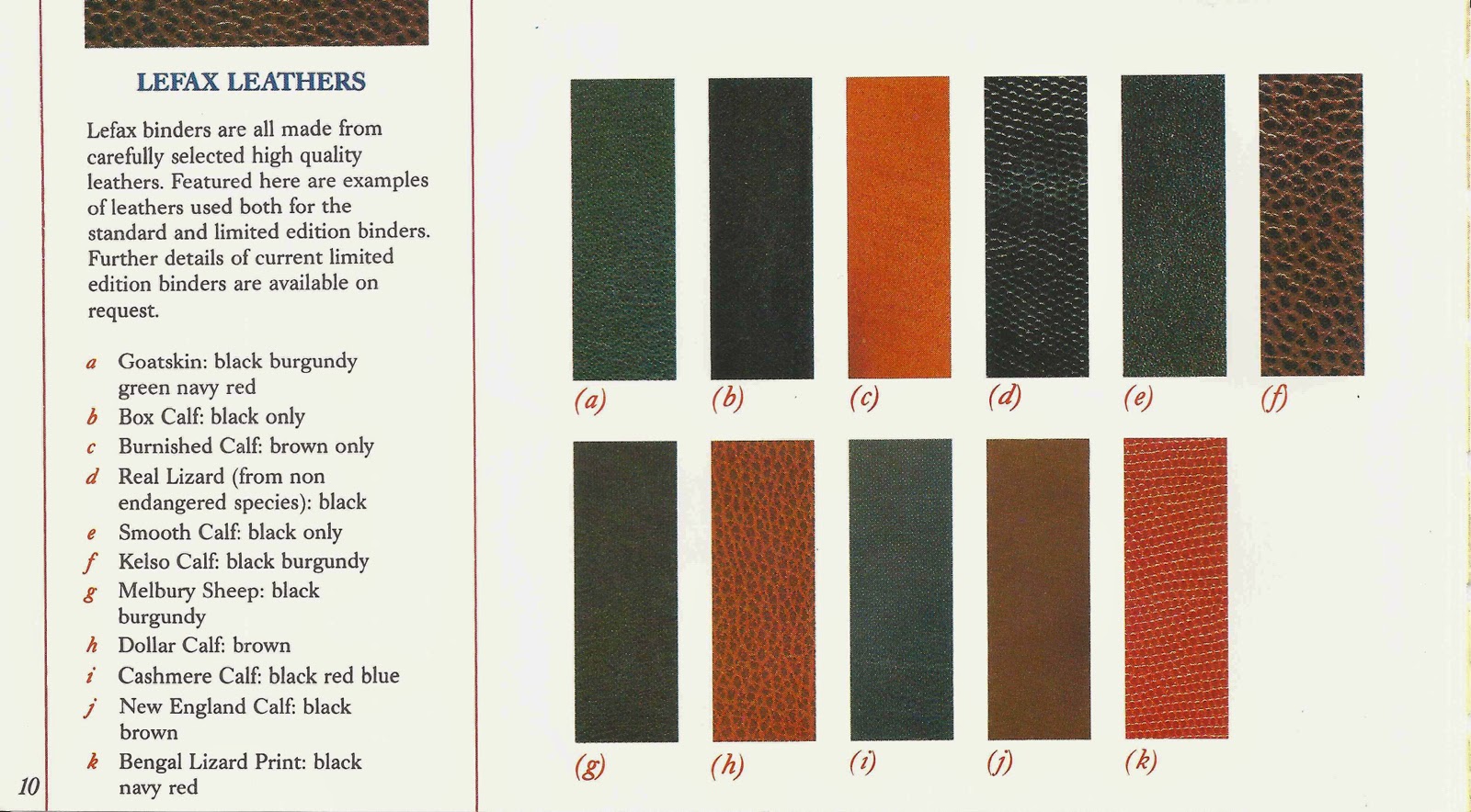 Philofaxy: Lefax 1992 Full Catalogue