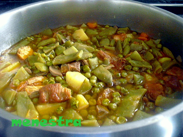 las recetas de mi abuela: MENESTRA