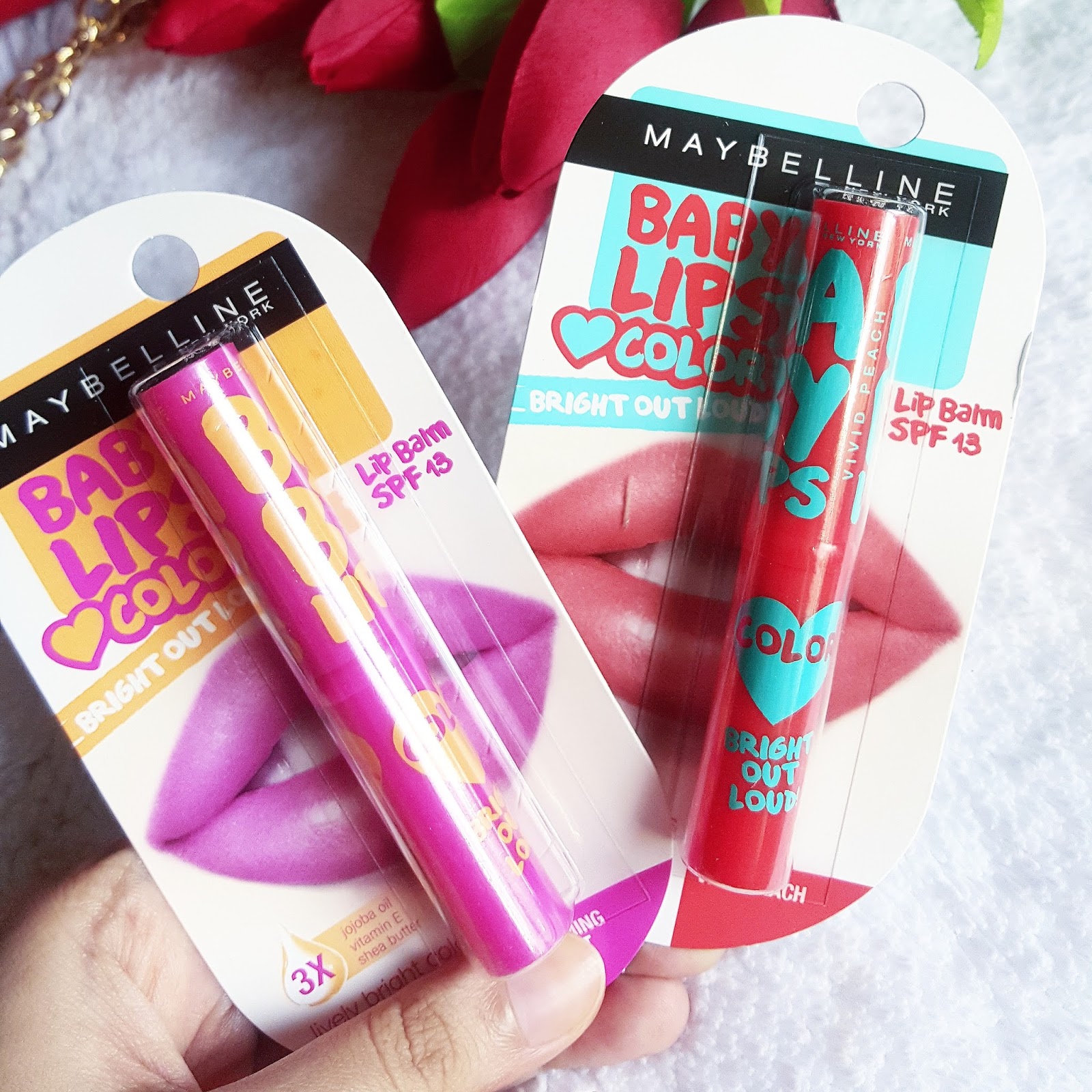 RIDZI MAKEUP: NEW MAYBELLINE BABY LIPS COLOR BRIGHT OUT LOUD REVIEW
