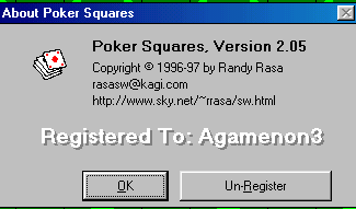 JUEGOS LIBERADOS: POKER SQUARES SOLITAIRE