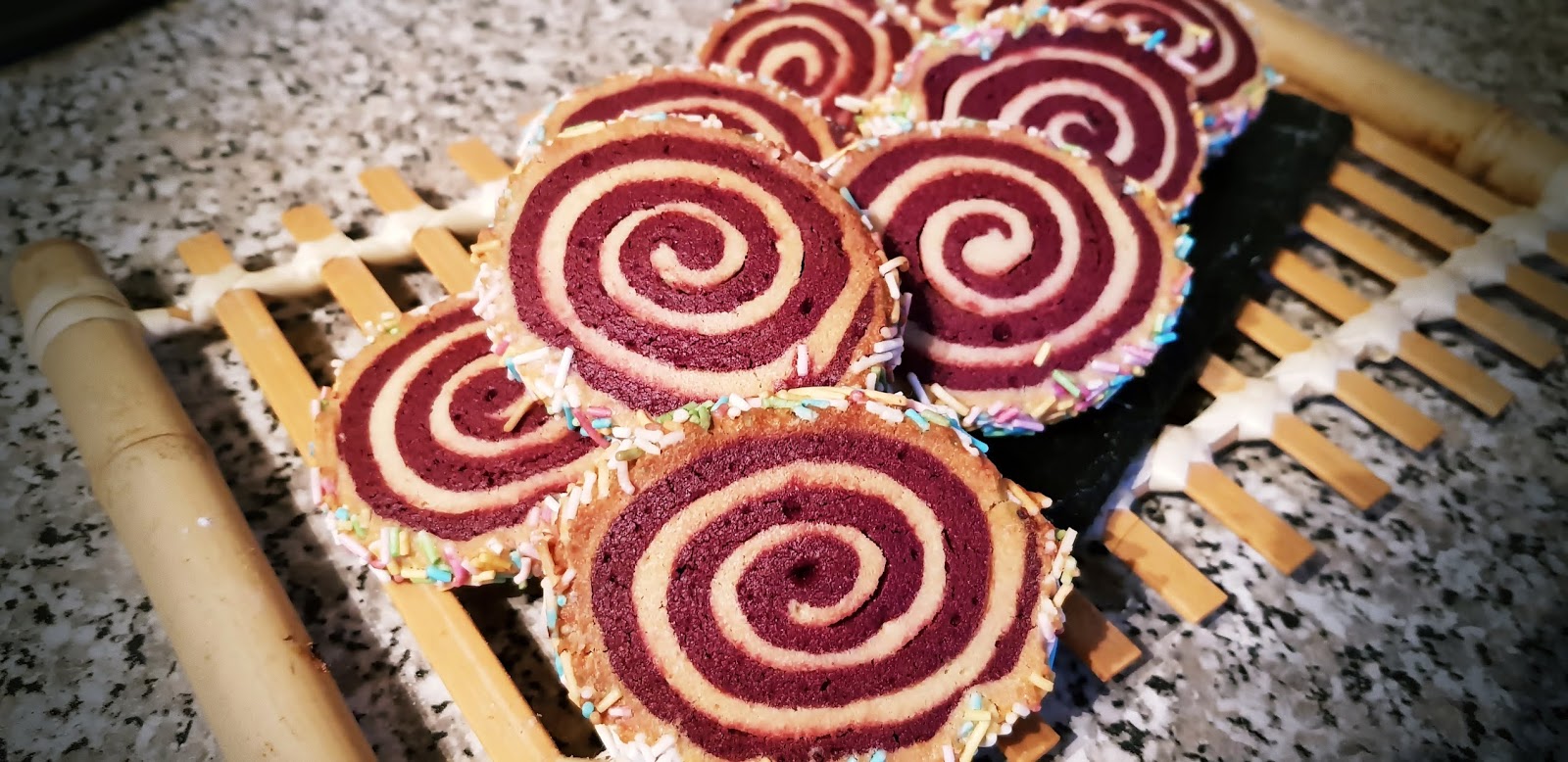 GALLETAS ENROLLADAS NAVIDEÑAS