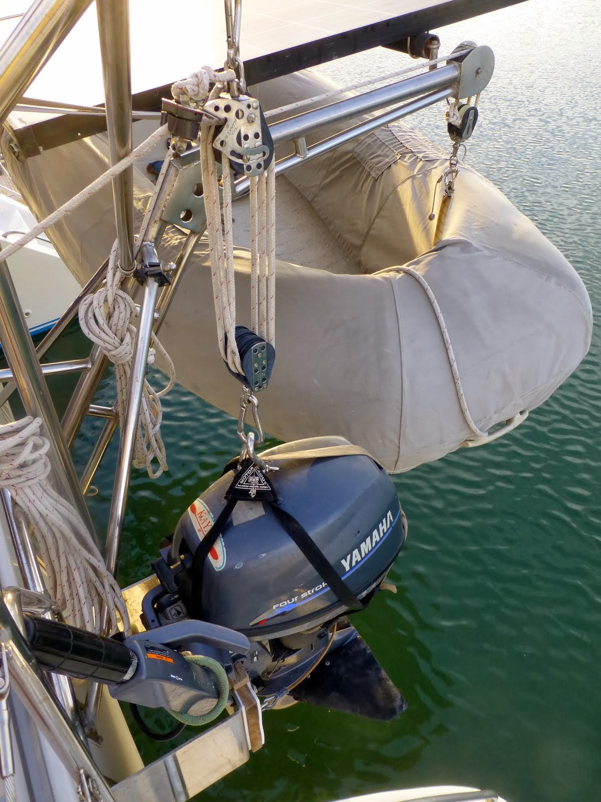 Magic, a Privilege 39' Catamaran, is SOLD: Exterior Features