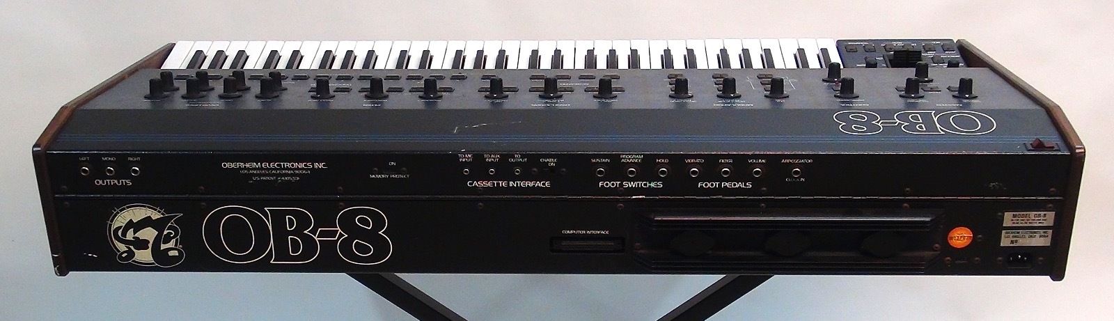 MATRIXSYNTH: Oberheim OB-8 Polyphonic Analog Keyboard/Synthesizer with ...
