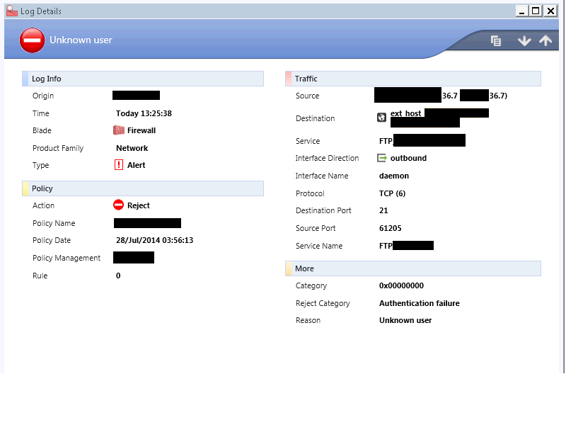 IT Blogtorials: Checkpoint Firewall FTP issues - 'quote password' or ...