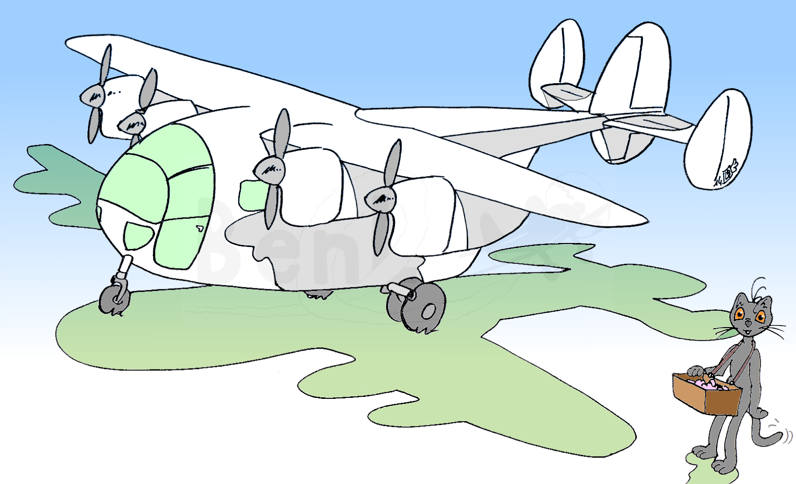 Aristote's aeroplanes: Miles M.71 Merchantman