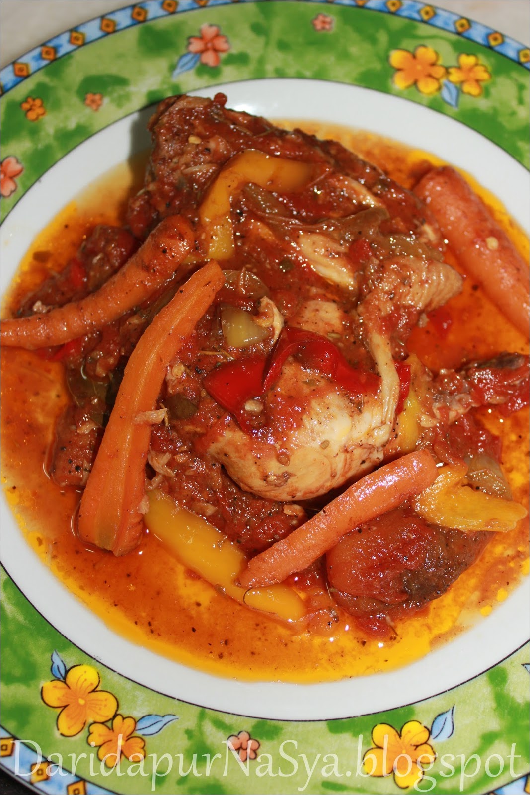 Dari Dapur NaSya: Stew ayam slow cooker