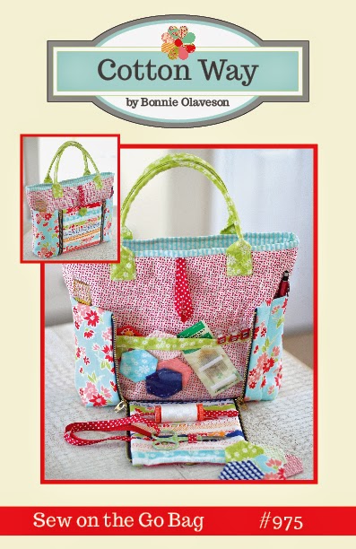 Cotton Way: New Sew on the Go Bag Pattern and Winners!