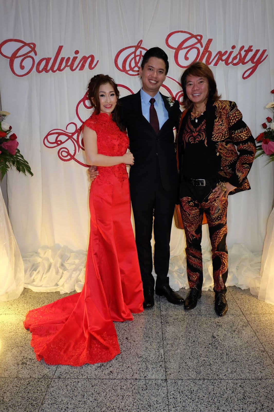 Kee Hua Chee Live!: CALVIN CHEE AND CHRISTY WONG MARRIED IN A LOVELY CEREMONY AT PREMIERE HOTEL ...