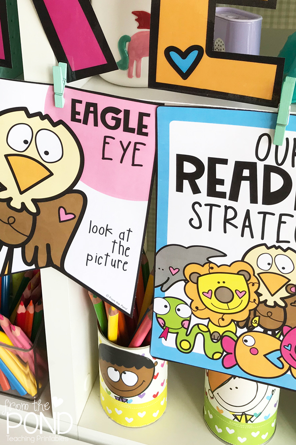 Reading Strategy Posters & Printables | From the Pond