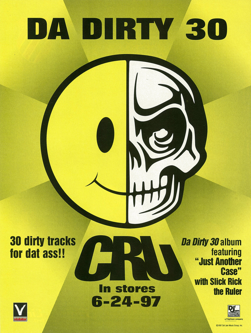 Hip-Hop Nostalgia: Cru "Da Dirty 30" (The Source, June 1997)