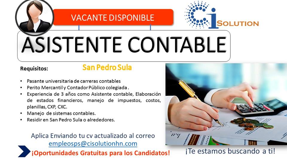 Asistente Contable - SPS
