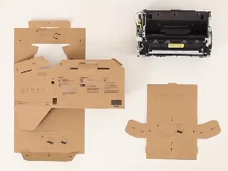 Samsung crea impresora hecha de cartón