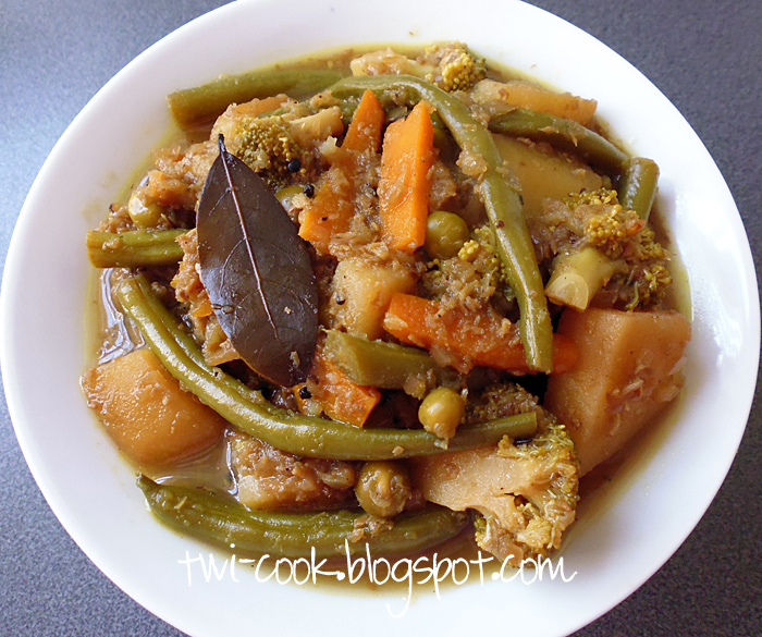 The Way I Cook: Kath Katha (mixed vegetable curry)