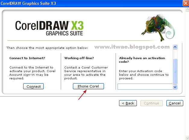 Cara Aktivasi CorelDRAW X3 Full Version - IT Wae