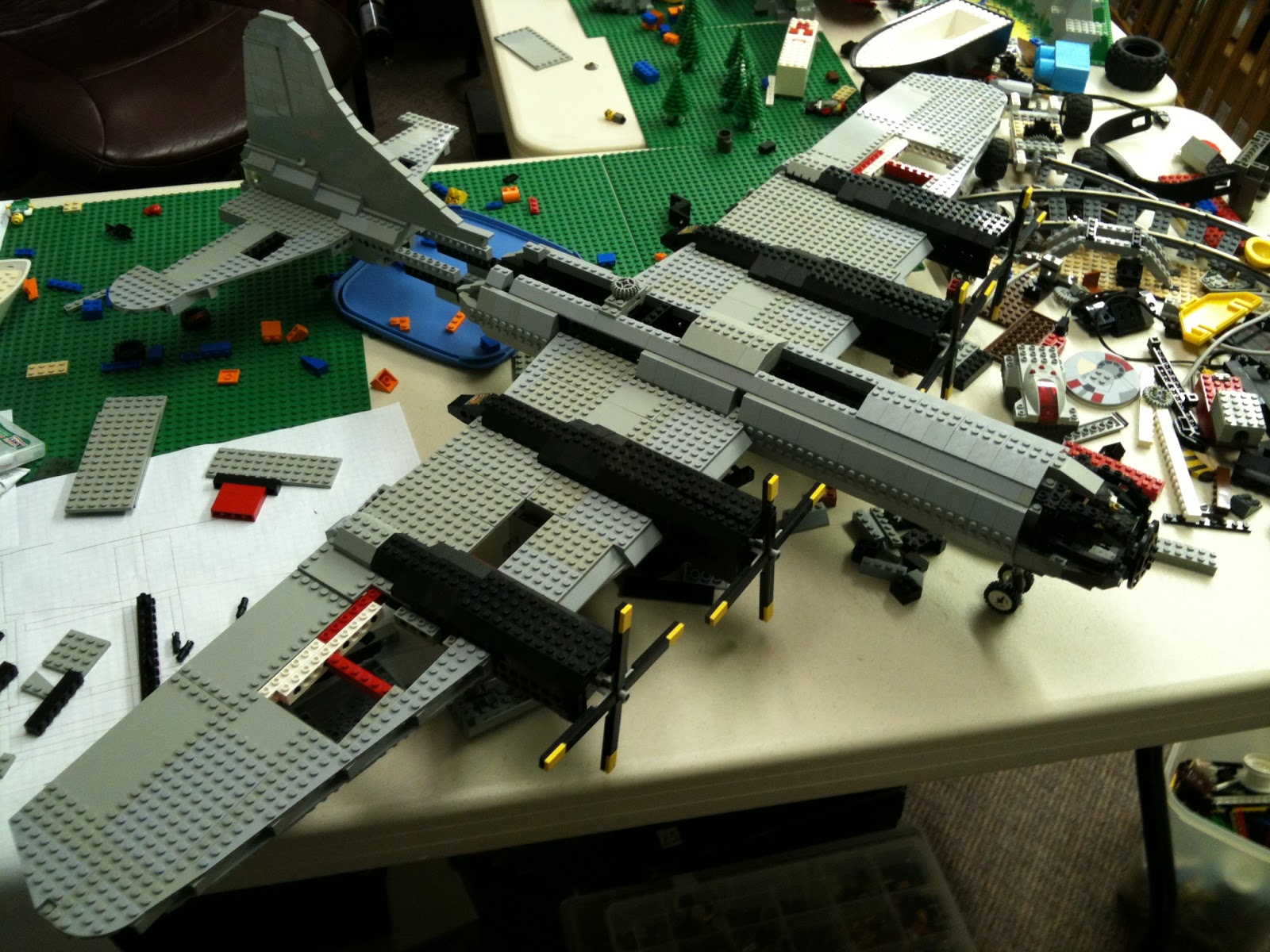 My LEGO Portfolio: B-29 Superfortress (Part 1)