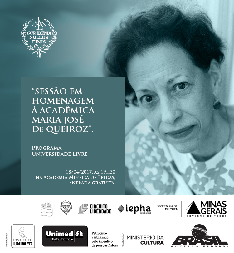 Maria José de Queiroz: Homenagem a Maria José de Queiroz na Academia ...