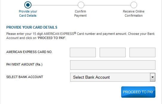 Your Daily Need Guru: How to pay American Express India Credit Card ...