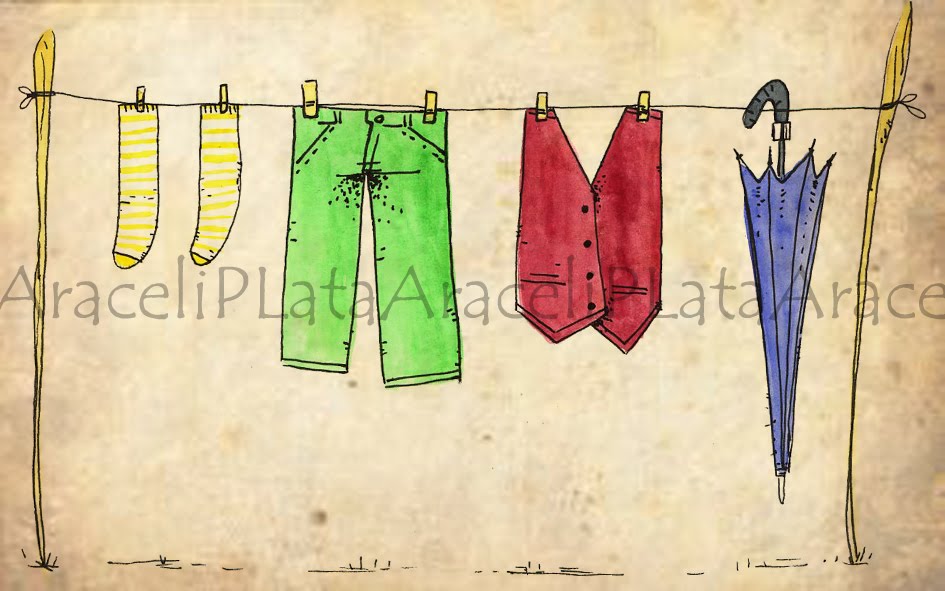 Araceli Plata: Ropa tendida