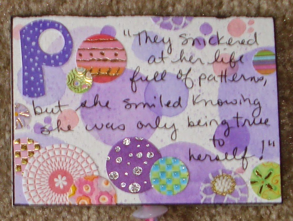 Joyful Puttering: Collecting Creating Connecting: The ABC Project