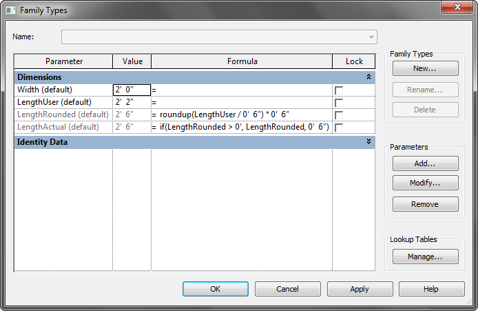 The Architect's Desktop: Revit: Restricting a User-Input Value to a ...