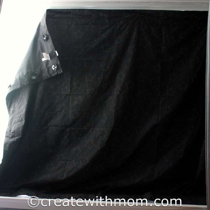 Create With Mom: Gro Anywhere Blinds Makes It Night Time Even When It ...