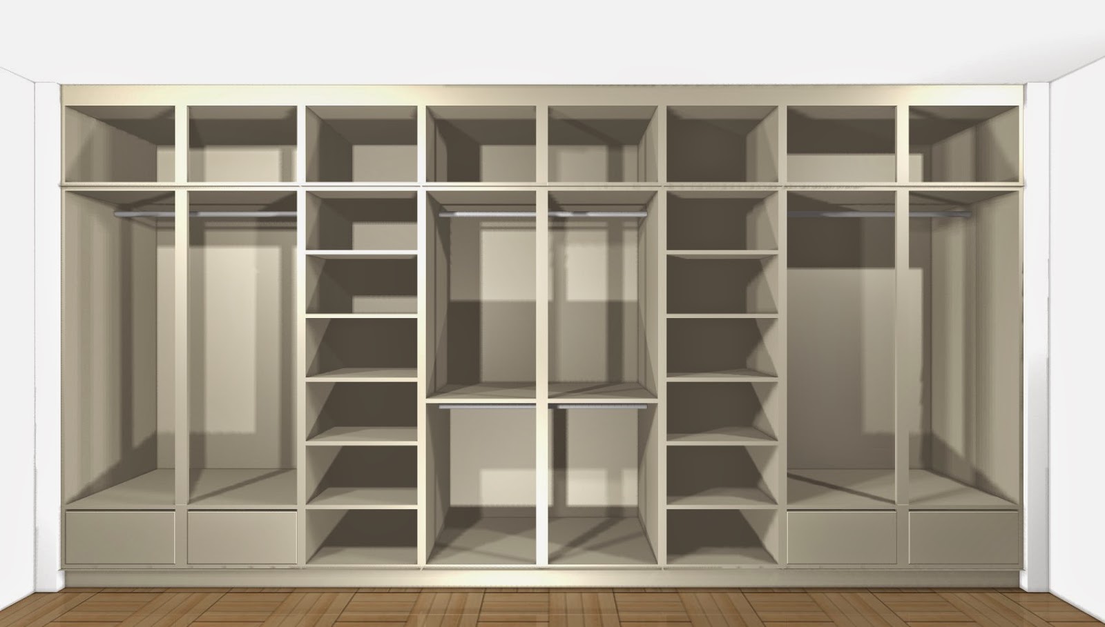 A Nossa Casa :): Closet • Roupeiros • Interior