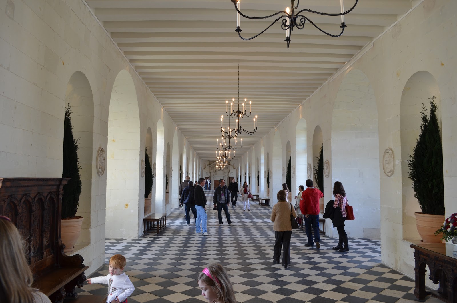Yes Ma'am to Oui Madame: Inside of Chateau De Chenonceau