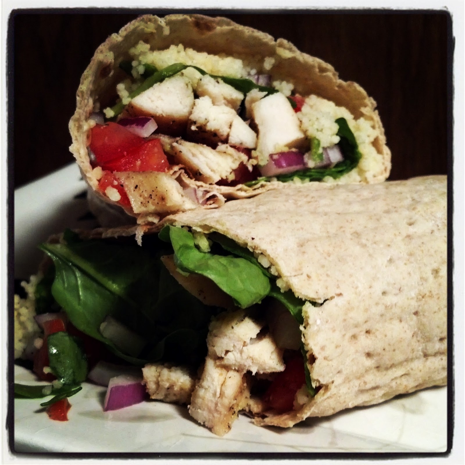 An Onion Exposed: Chicken Avocado Summer Wrap