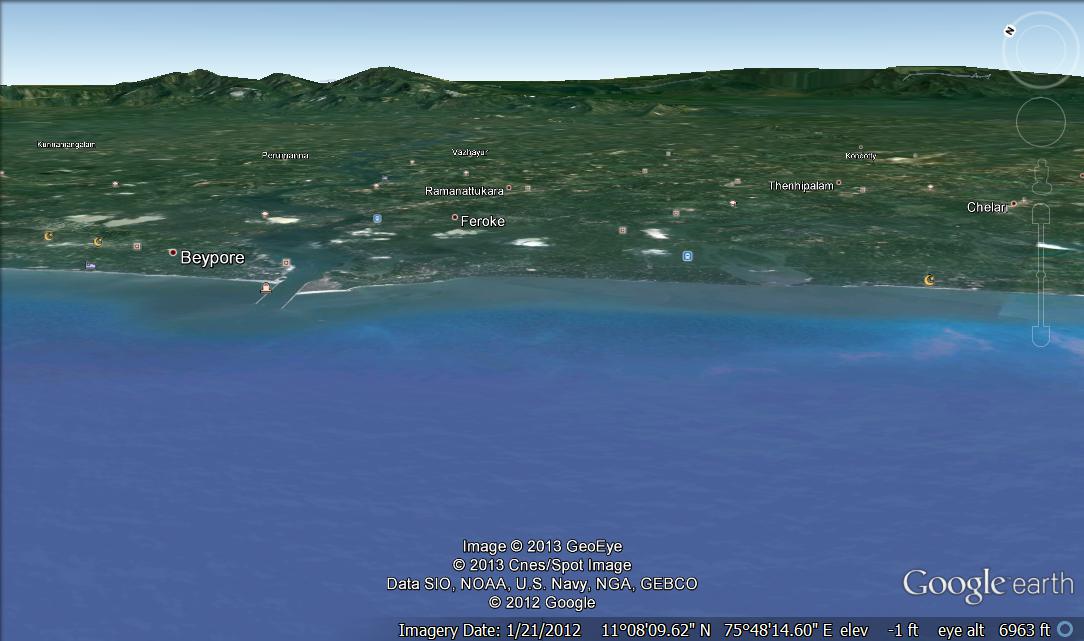 Jeevan's KALLI VALLI : The Kozhikode (Calicut) Beach with photos