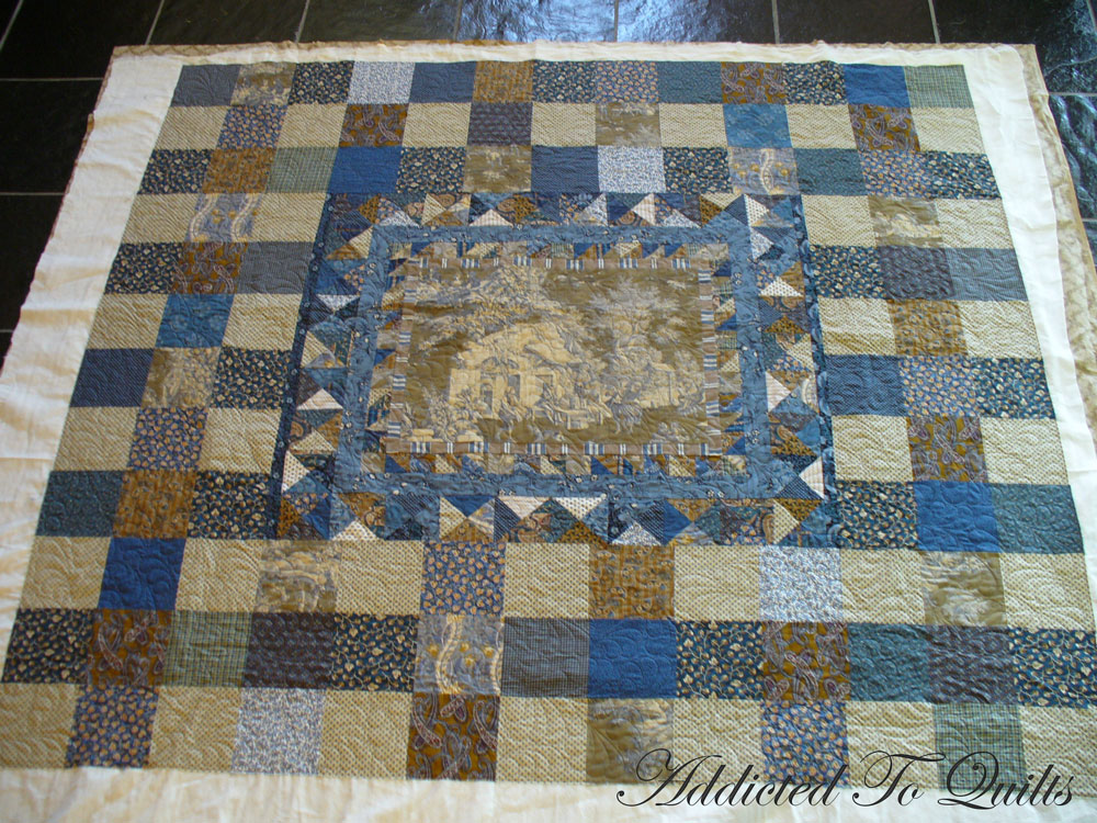 Addicted To Quilts: A Man’s Quilt