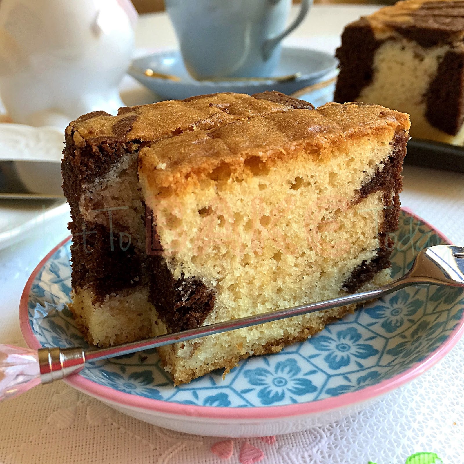 What To Bake Today: Chocolate Marble Cake